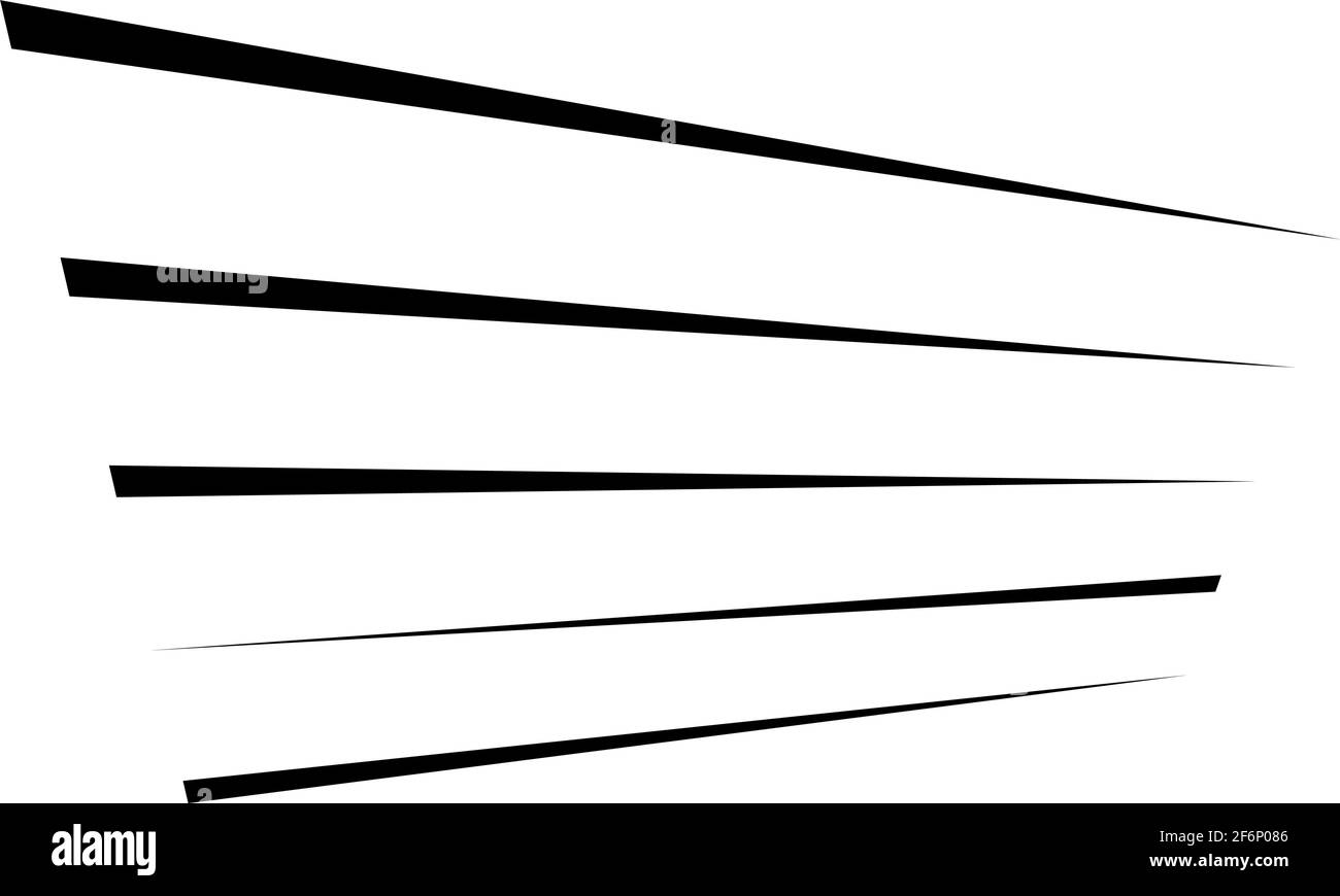 Dynamic 3D lines in perspective. Vanishing, diminishing lines, stripes ...