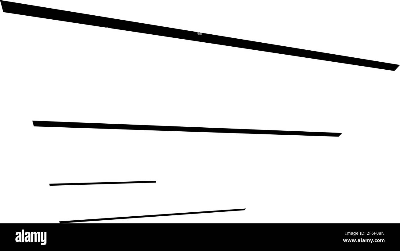 Dynamic 3D lines in perspective. Vanishing, diminishing lines, stripes ...