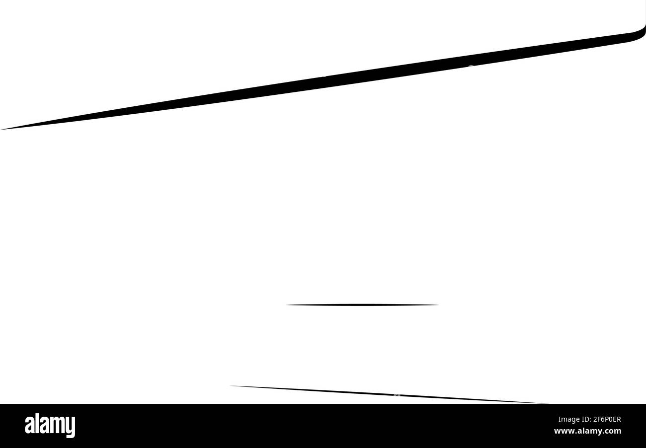 Dynamic 3D lines in perspective. Vanishing, diminishing lines, stripes ...