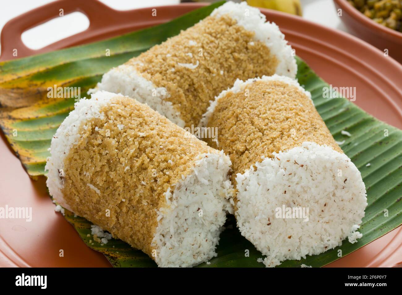 Kerala breakfast Wheat puttu,healthy steamed food which is the main ...