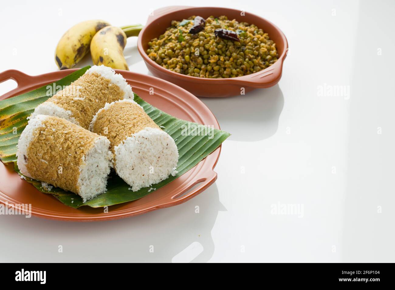 Kerala breakfast Wheat puttu,healthy steamed food which is the main ...