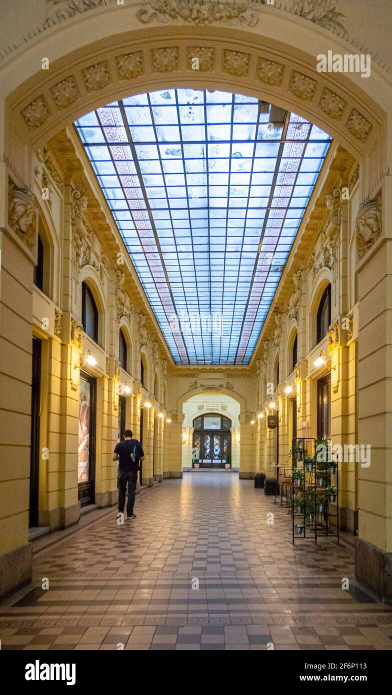 The Oktogon public urban passageway in Zagreb, Croatia Stock Photo - Alamy