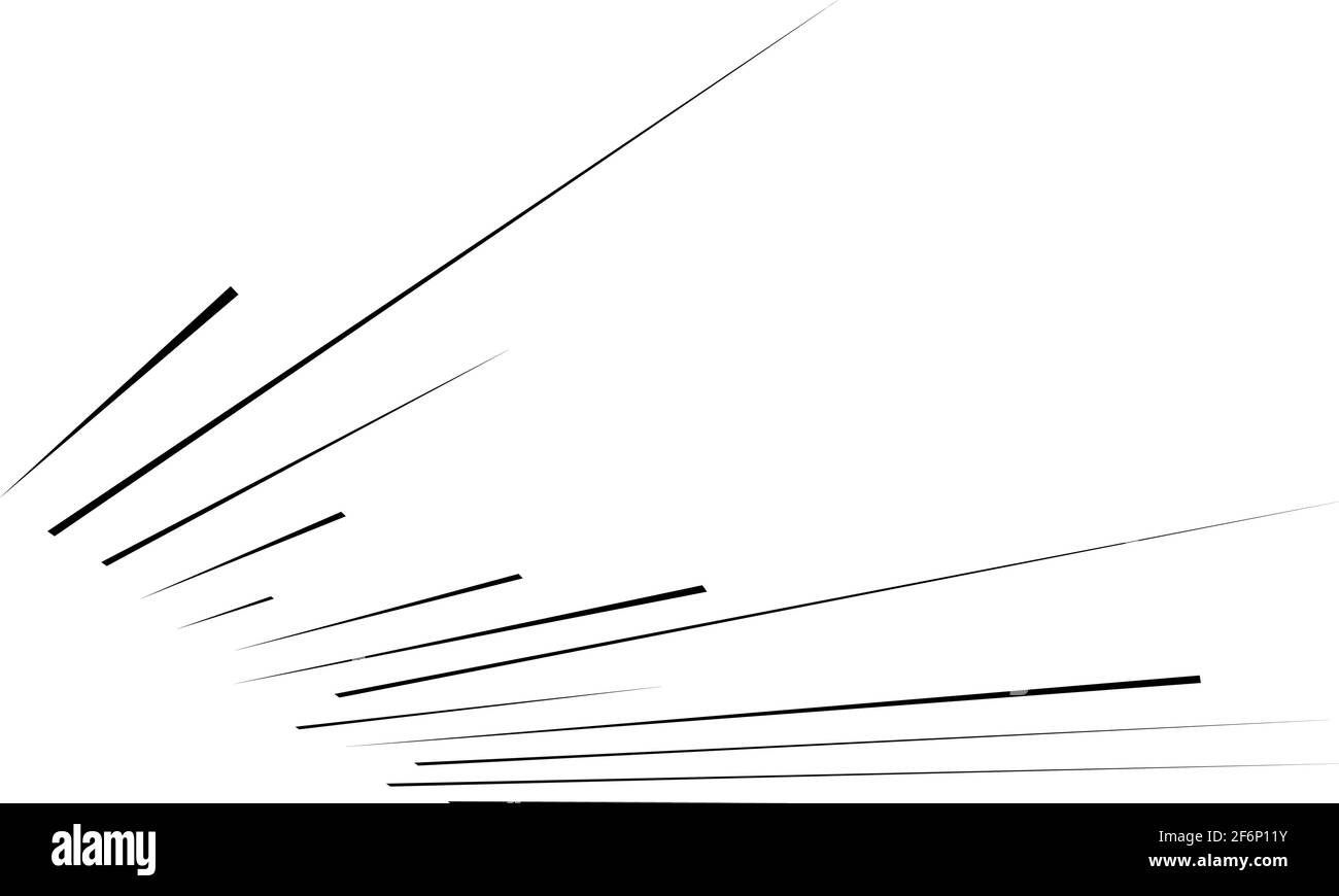 Dynamic 3D lines in perspective. Vanishing, diminishing lines, stripes ...