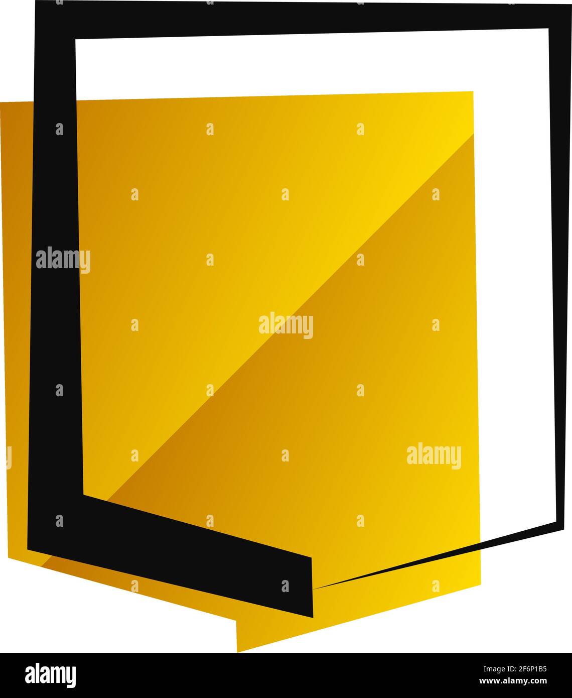 Shield, armor icon, symbol, logo with contour. Protection, defense ...