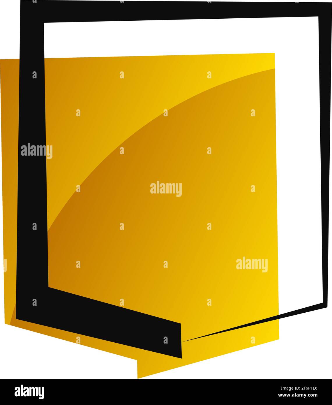 Shield, armor icon, symbol, logo with contour. Protection, defense ...