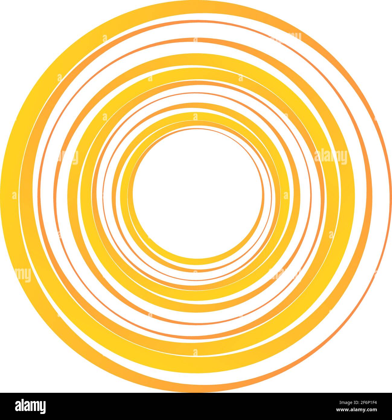 Geometric spiral, swirl, twirl circles. Abstract circular illustration ...