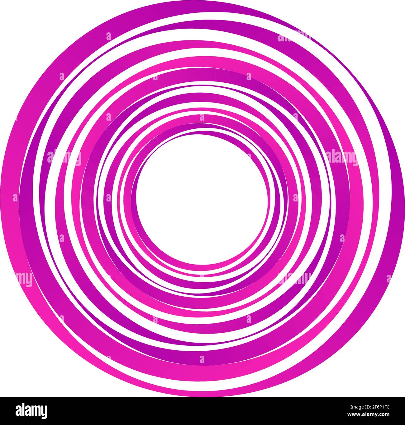 Geometric spiral, swirl, twirl circles. Abstract circular illustration ...