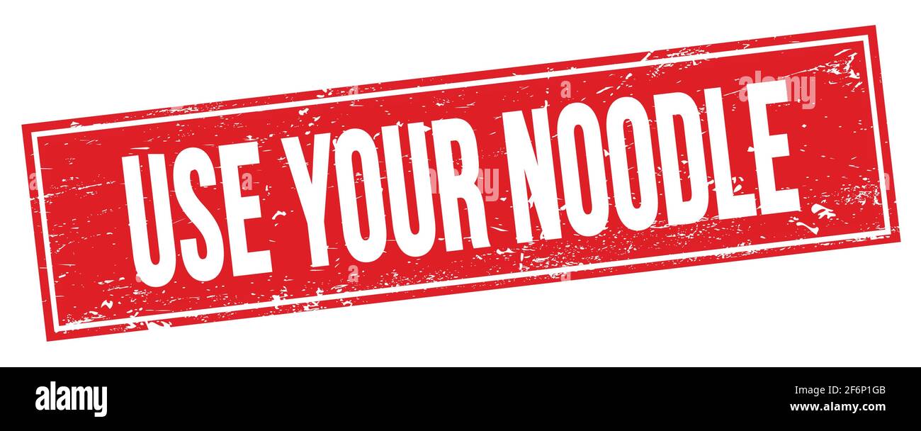 Use your noodle stamp hi-res stock photography and images - Alamy