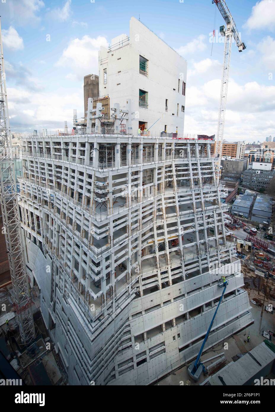 General View of The Tate Modern Project - London Stock Photo - Alamy