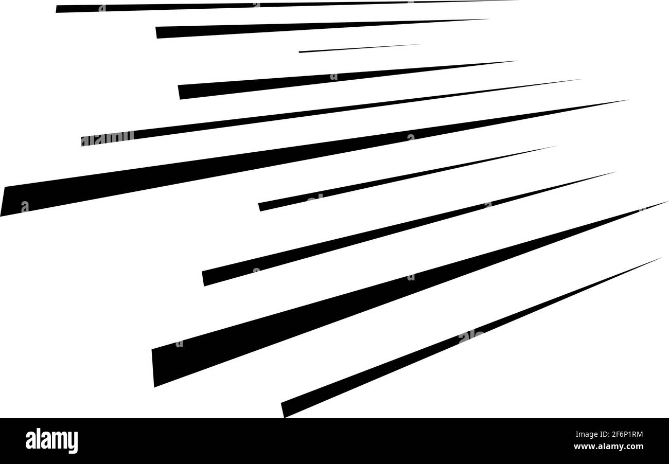 Dynamic 3D lines in perspective. Vanishing, diminishing lines, stripes ...