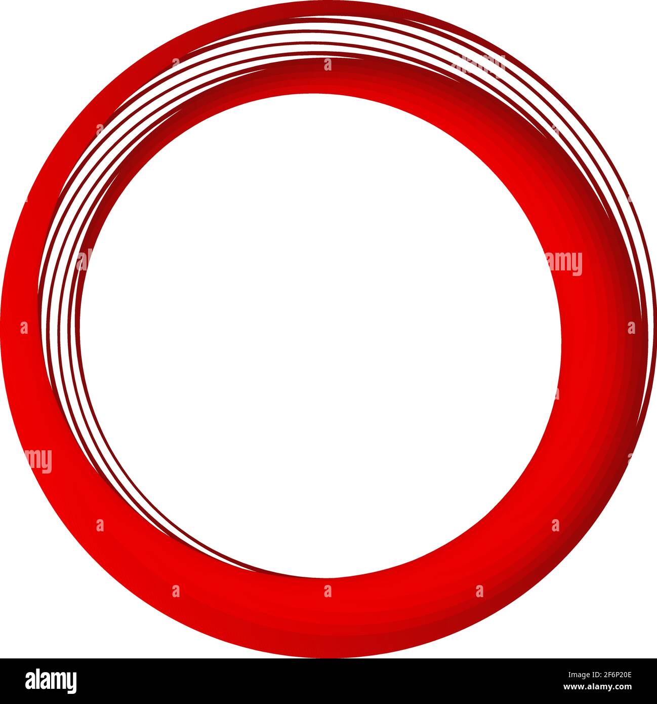 Geometric spiral, swirl, twirl circles. Abstract circular illustration ...