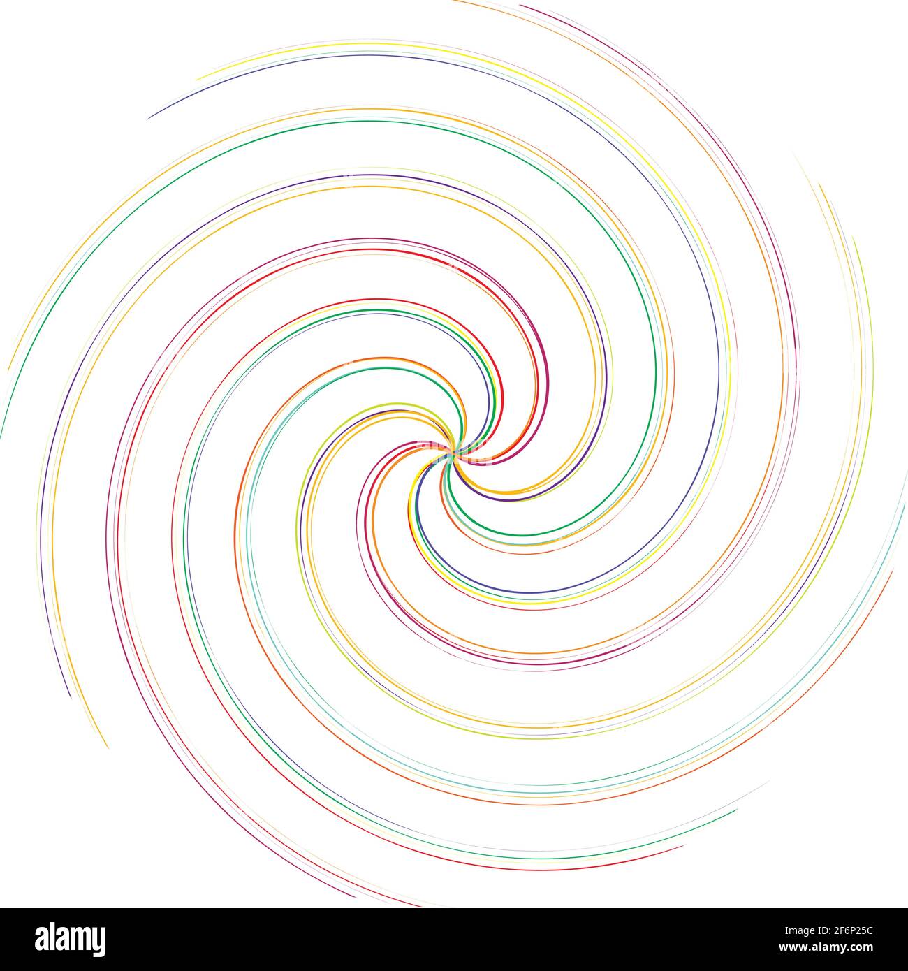 Spiral, swirl, twirl vector design element. Volute, helix, whorl vector ...