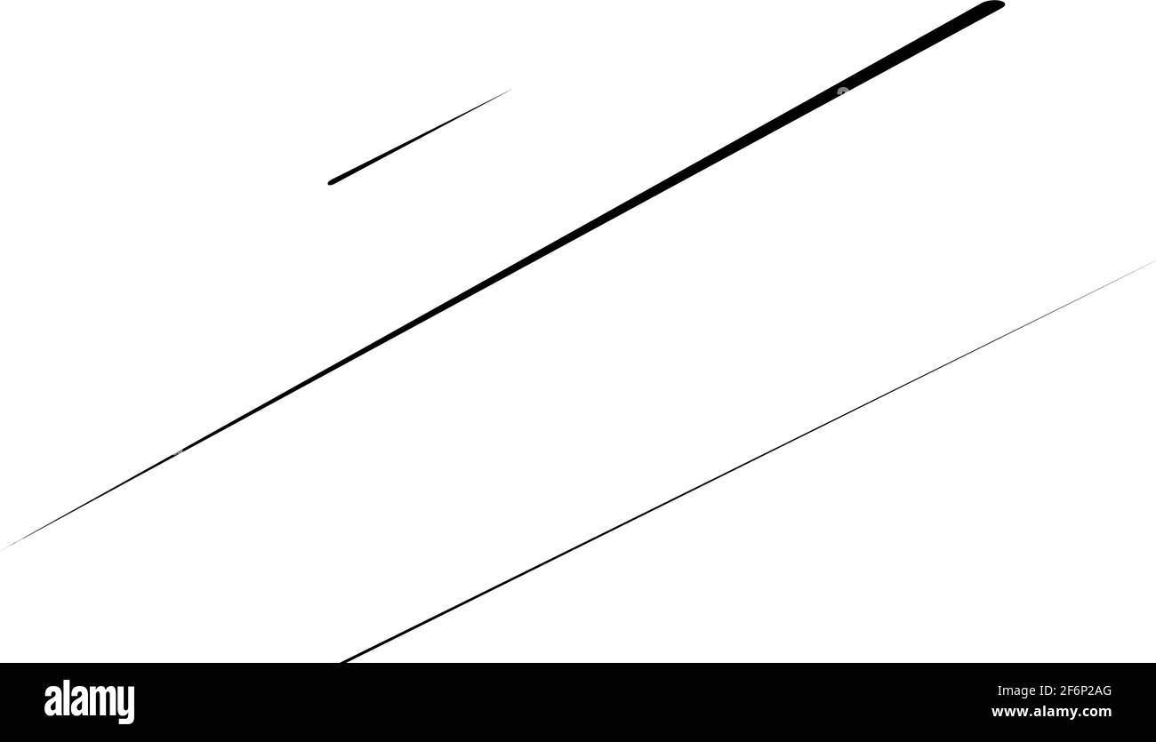 Dynamic 3D lines in perspective. Vanishing, diminishing lines, stripes ...