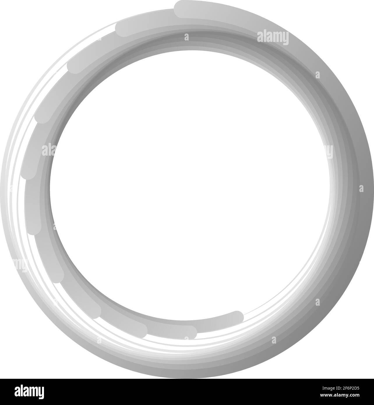 Geometric spiral, swirl, twirl circles. Abstract circular illustration ...