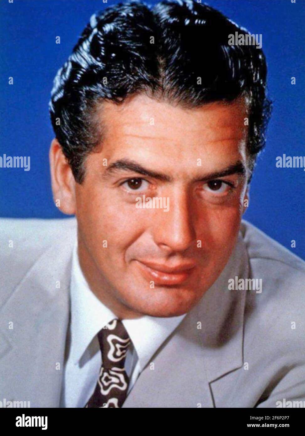 VICTOR MATURE (1913-1999) American film actor about 1945 Stock Photo ...