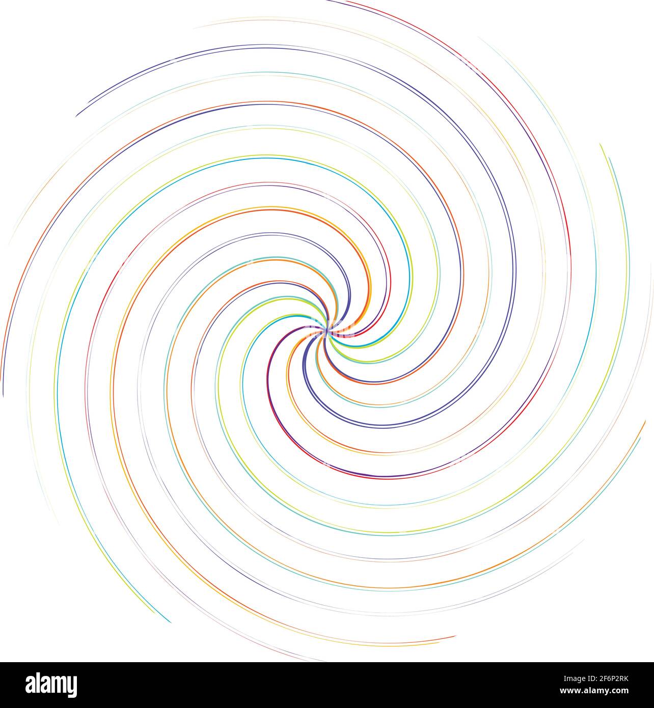 Spiral, swirl, twirl vector design element. Volute, helix, whorl vector ...