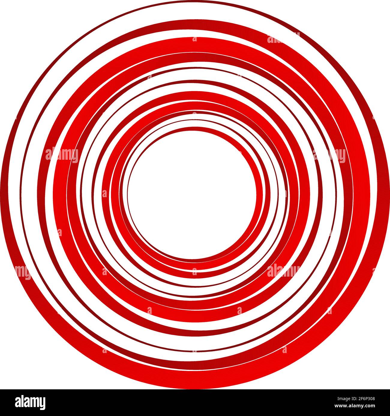 Geometric spiral, swirl, twirl circles. Abstract circular illustration ...