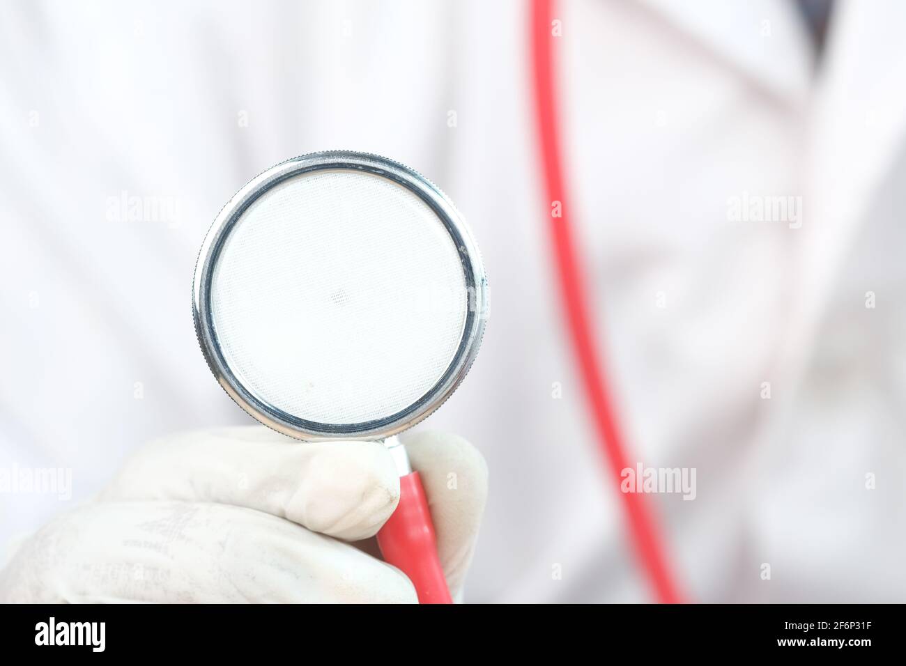 Doctor using stethoscope examine hi-res stock photography and images ...