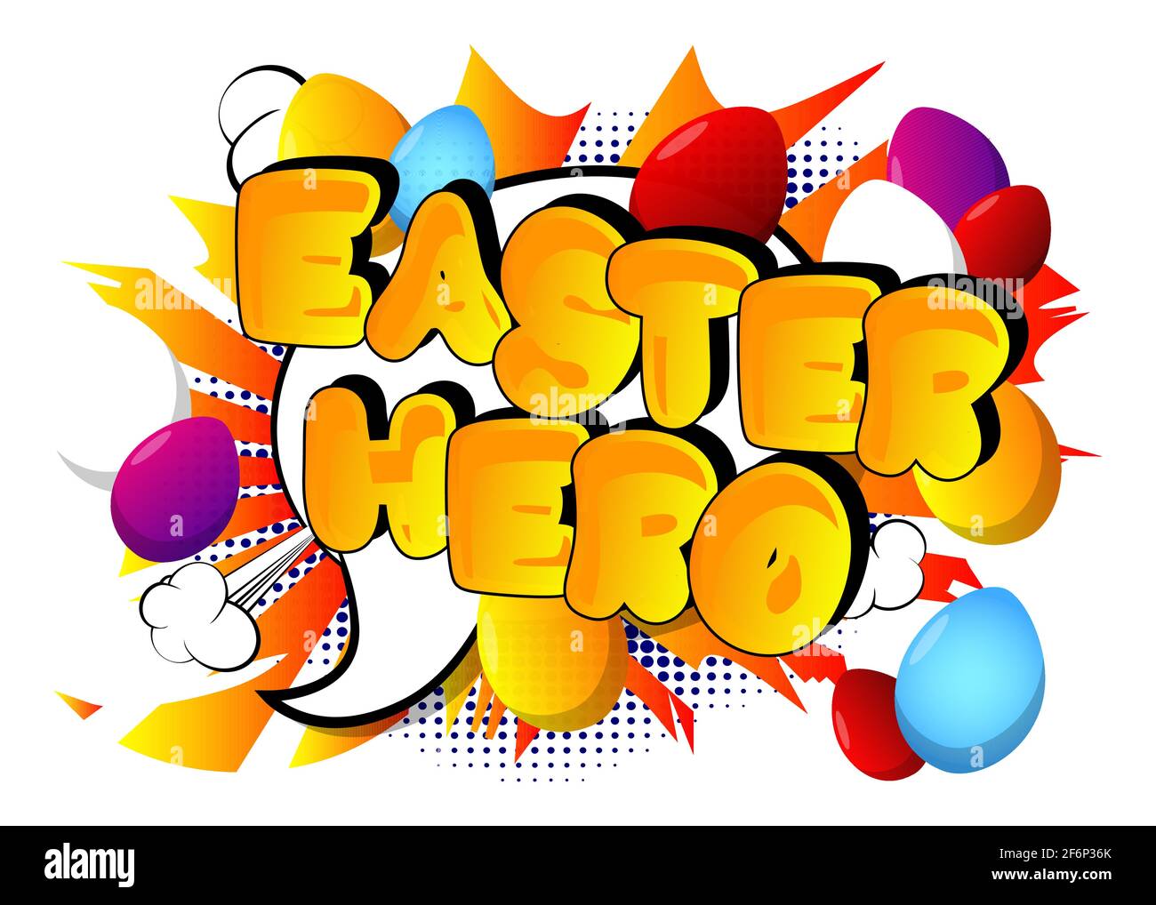 Cartoon illustration egg super hero hi-res stock photography and images ...