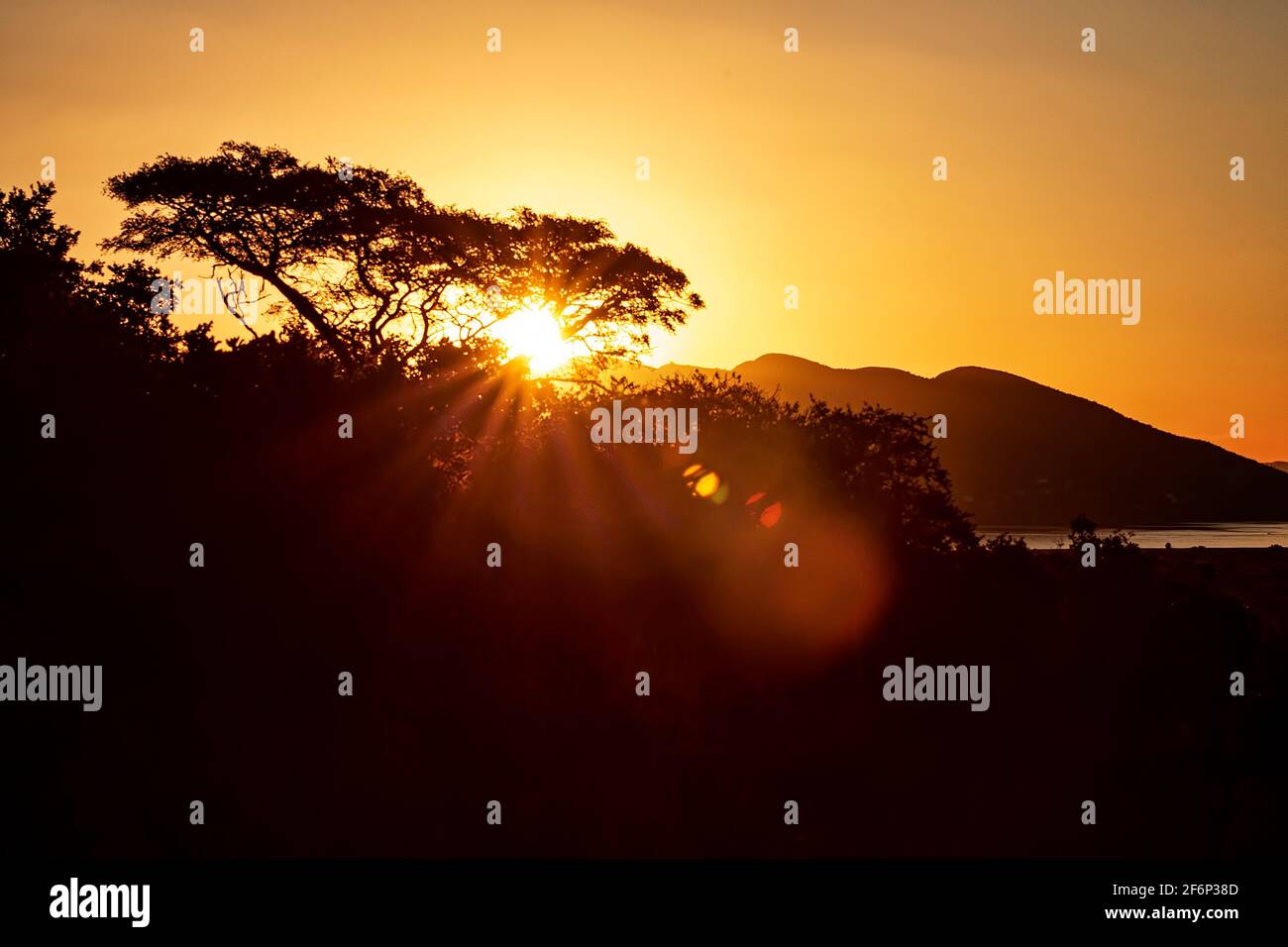 Beautiful african sunset hi-res stock photography and images - Alamy