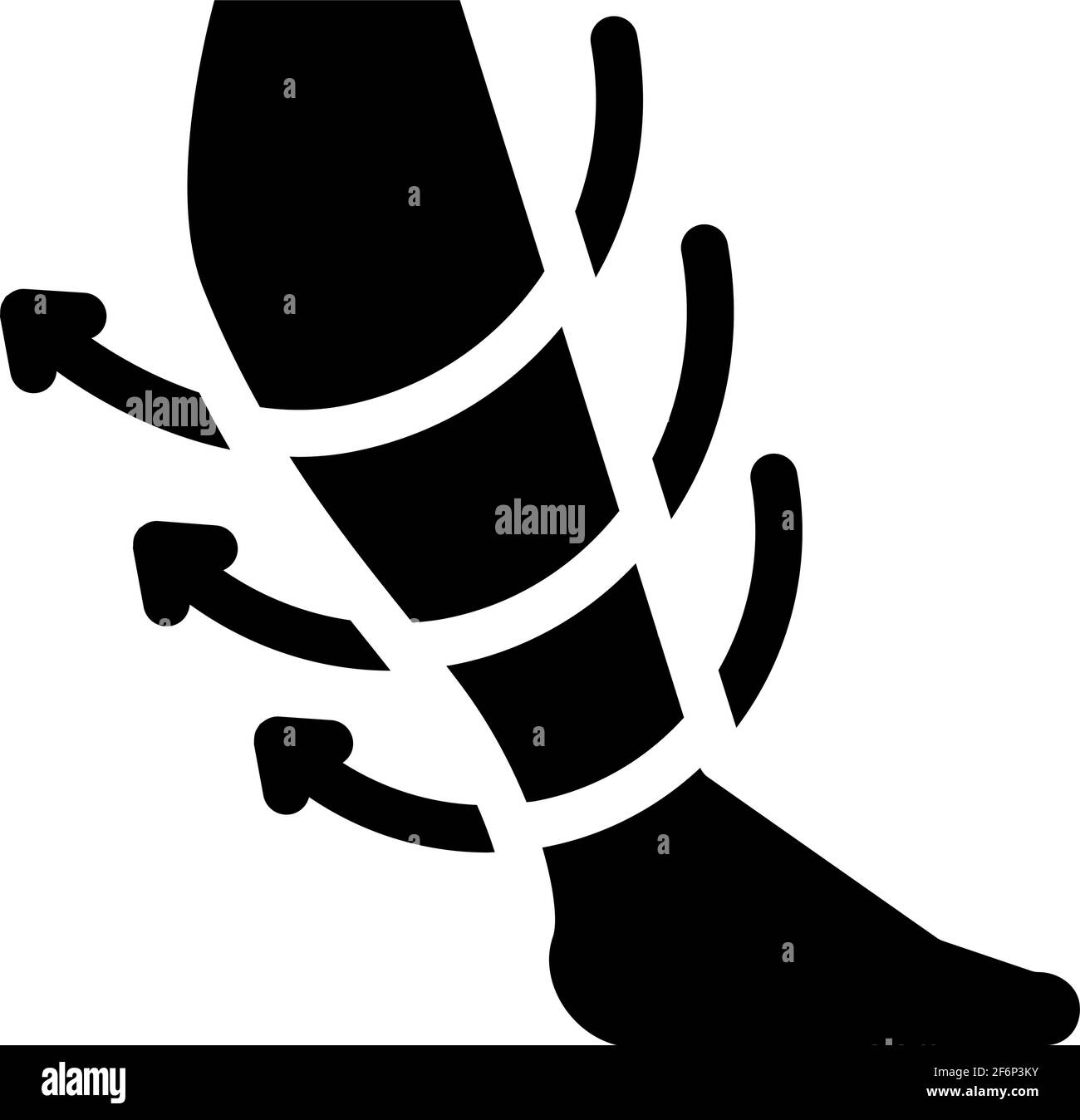 healthy leg icon vector glyph illustration Stock Vector Image & Art - Alamy