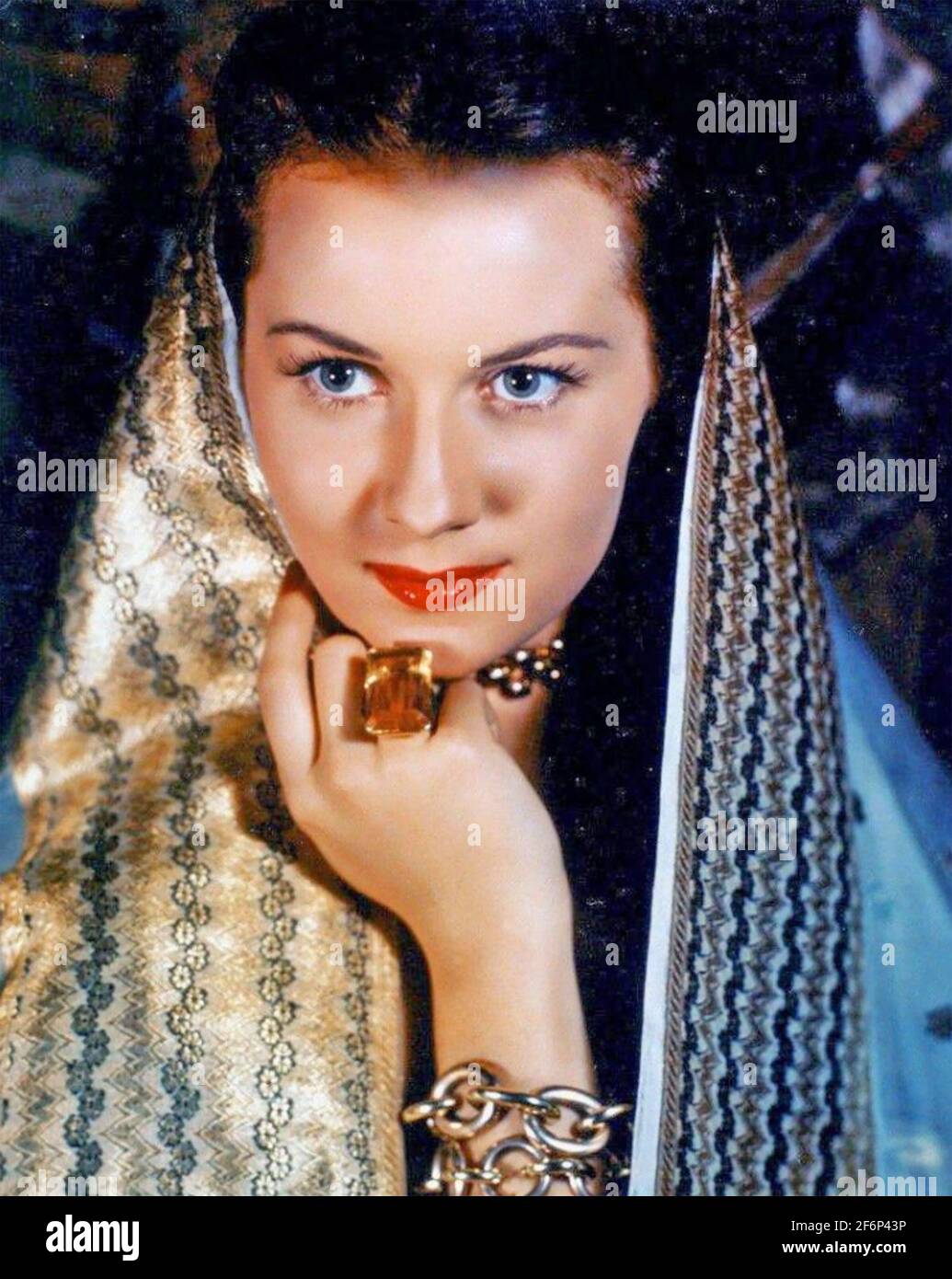 RHONDA FLEMING (1923-2020) American film actress and singer in ...