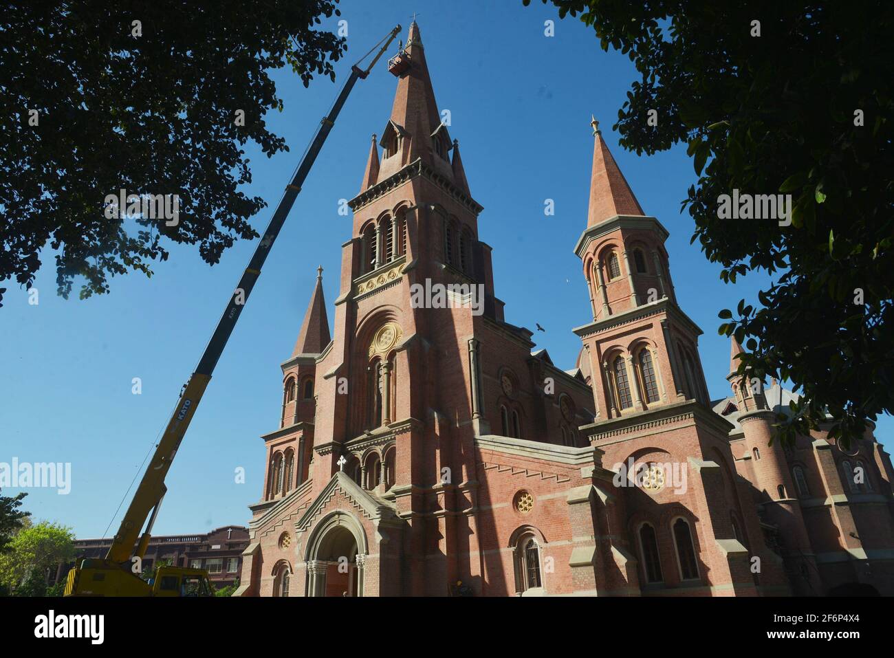 Sacred heart cathedral lahore pakistan hi-res stock photography and ...