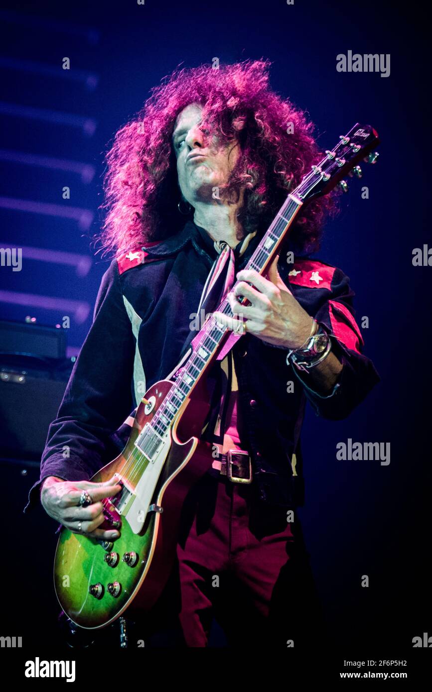 ITALY, Bologna 2019: Craig David Ross, touring guitarist for Lenny ...