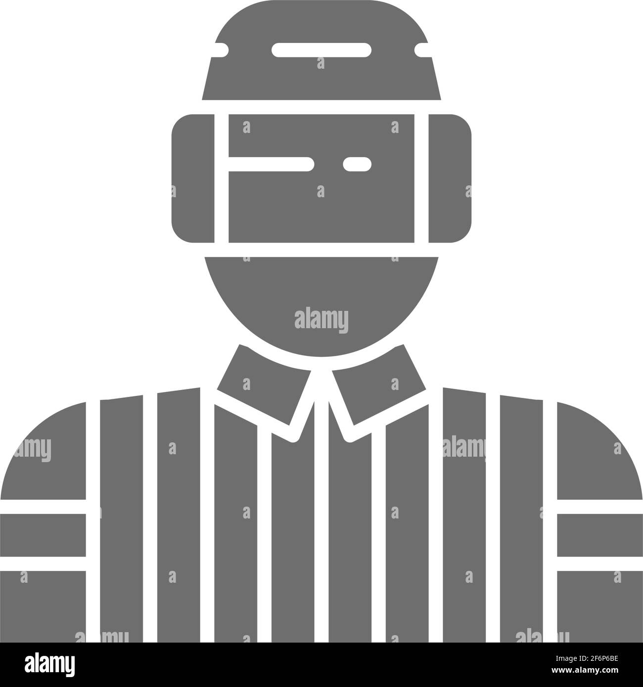 Referee uniform Black and White Stock Photos & Images - Alamy