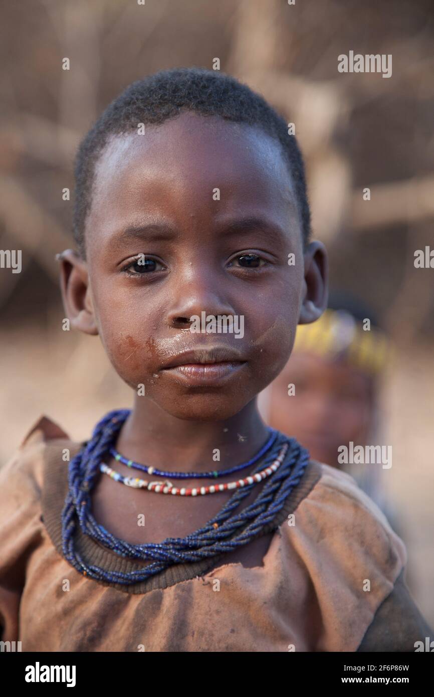 (10/15/2014) Hadzabe women after the daily harvest of fruit and tubers ...