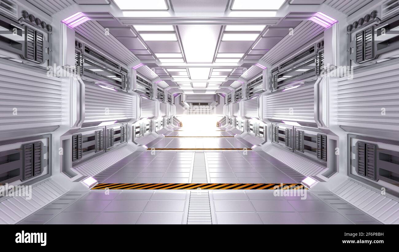 Futuristic Hallway