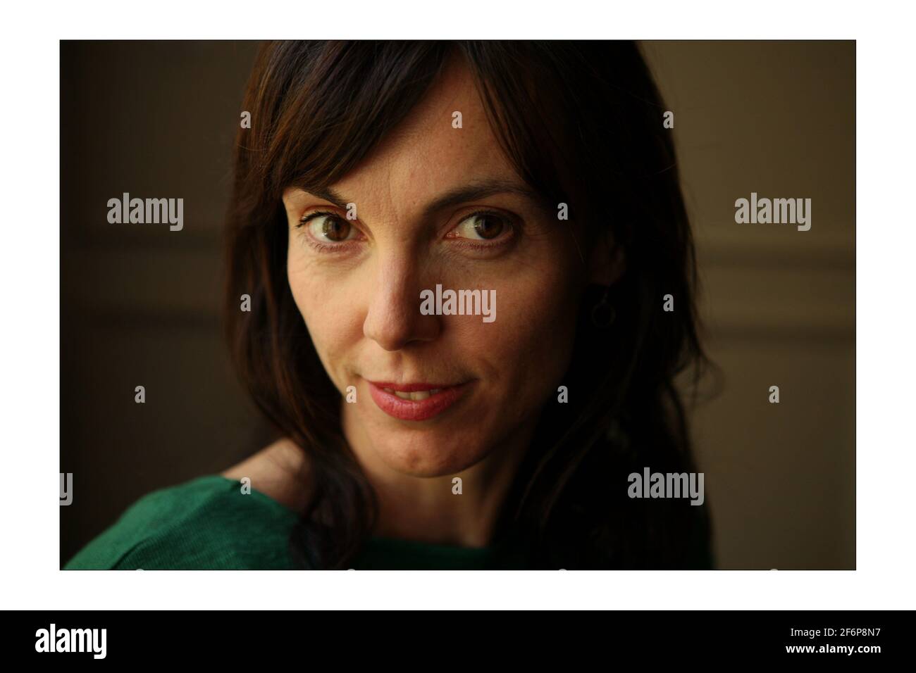 Emily Perkins... author in the bloombury publishers offices in soho ...