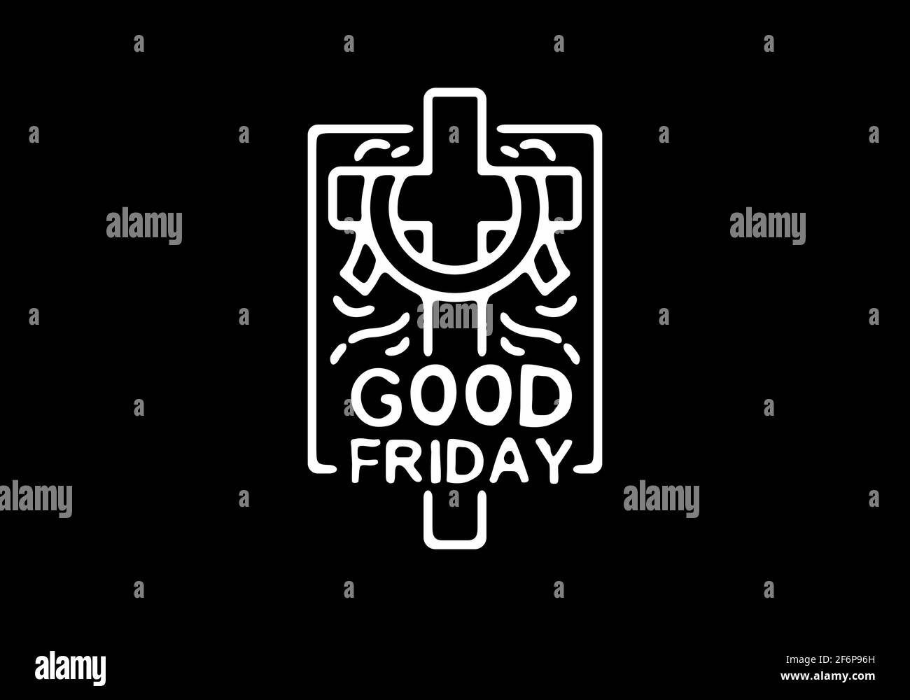 Good friday background Stock Vector Images - Alamy