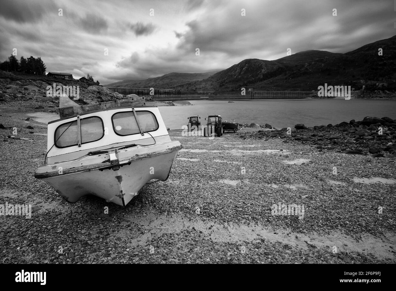 Loch Mullardoch, Scottish Highlands Stock Photo - Alamy