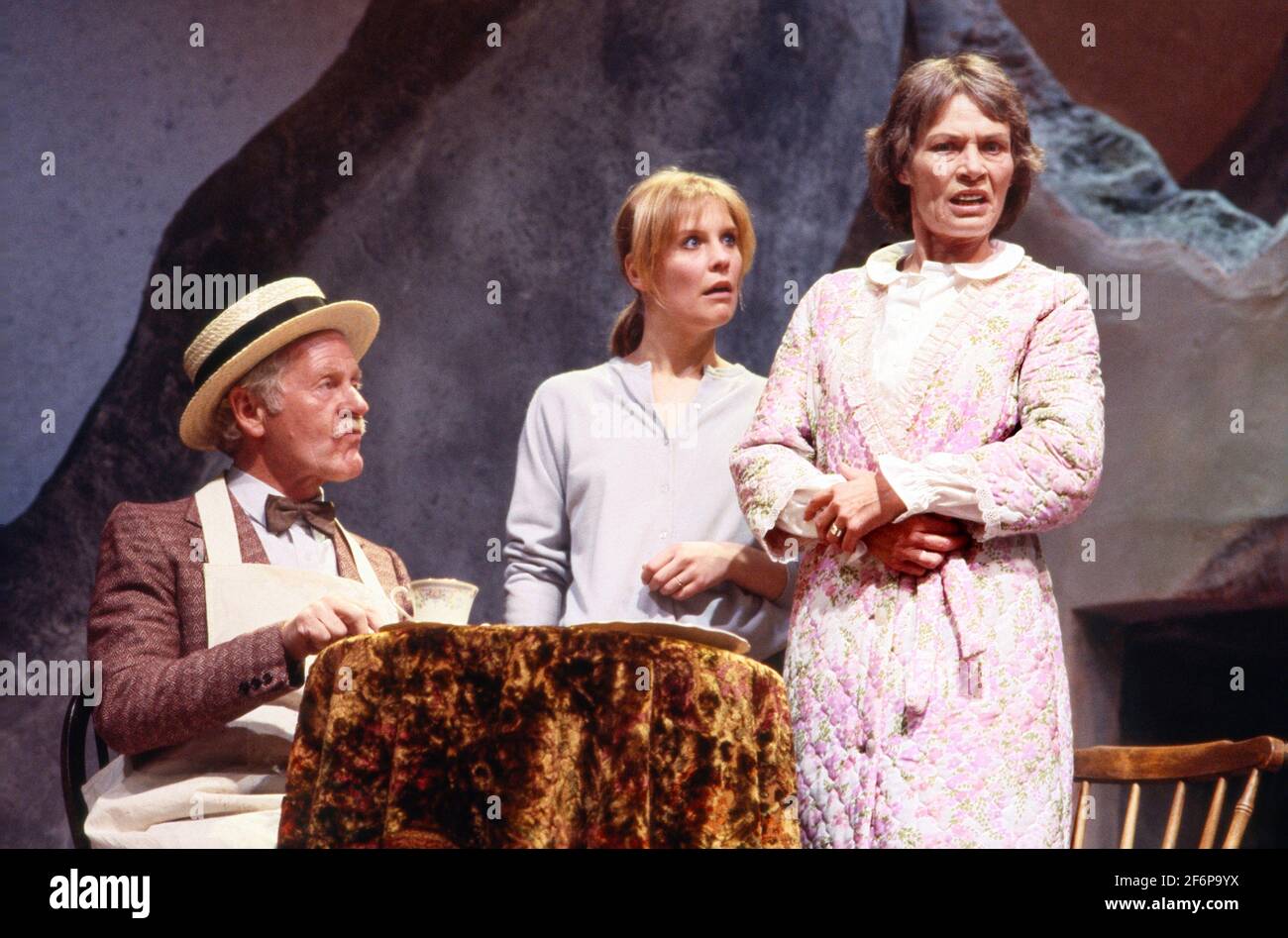 l-r: Denys Graham (Butcher Benyon), Catrin Menna, Cynthia Greville in ...