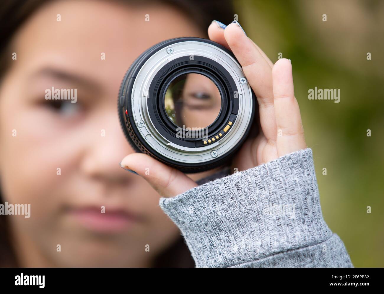 Inverted eye hi-res stock photography and images - Alamy