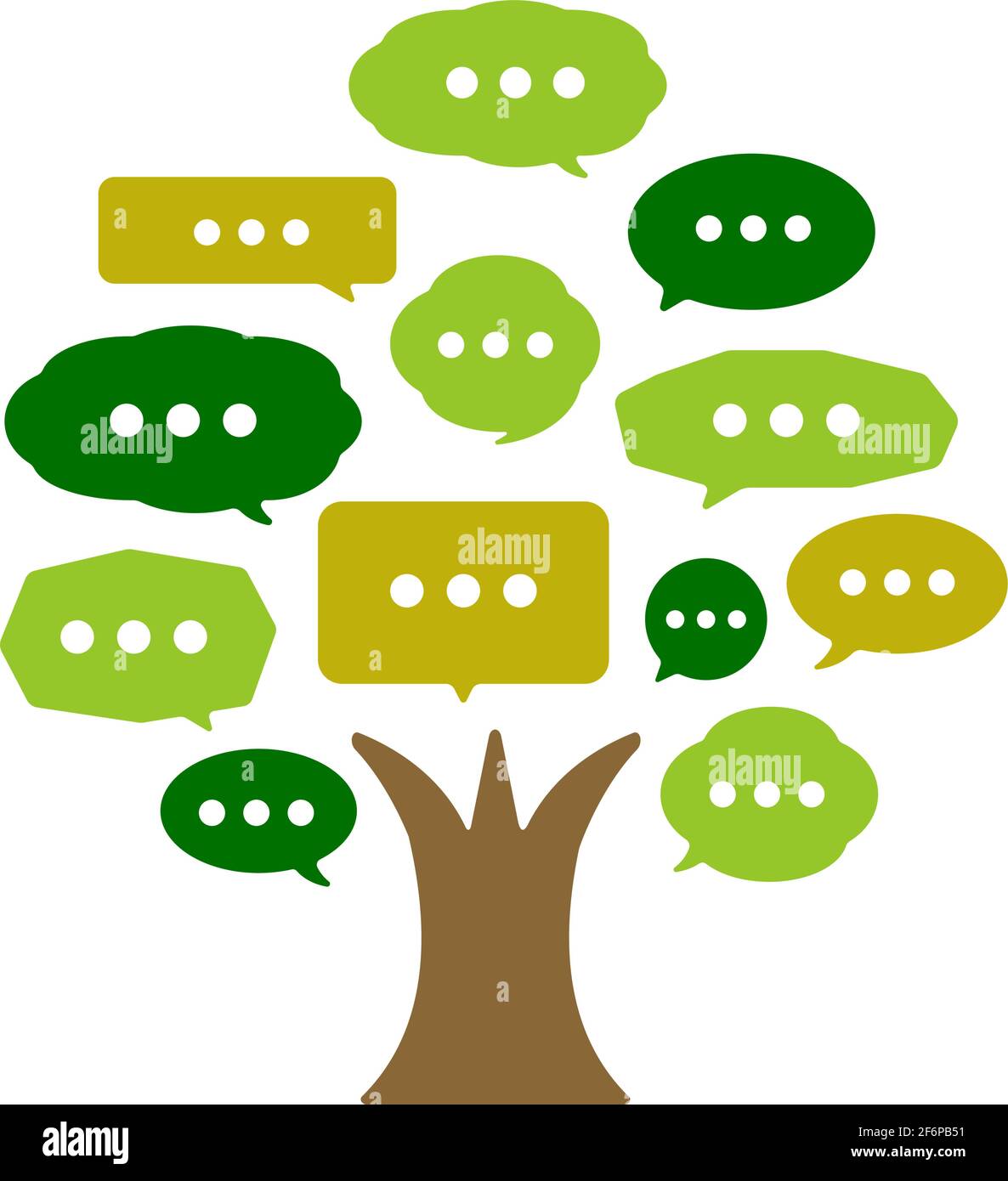 Speech bubble illustration hi-res stock photography and images - Alamy