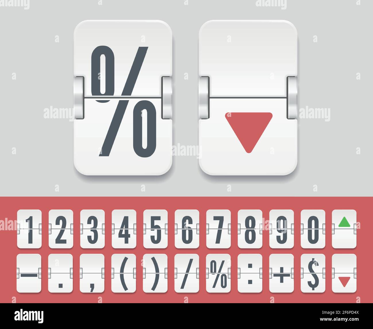 Stock exchange vector mechanic board. White analog flip airport board for countdown timer. Flip ...