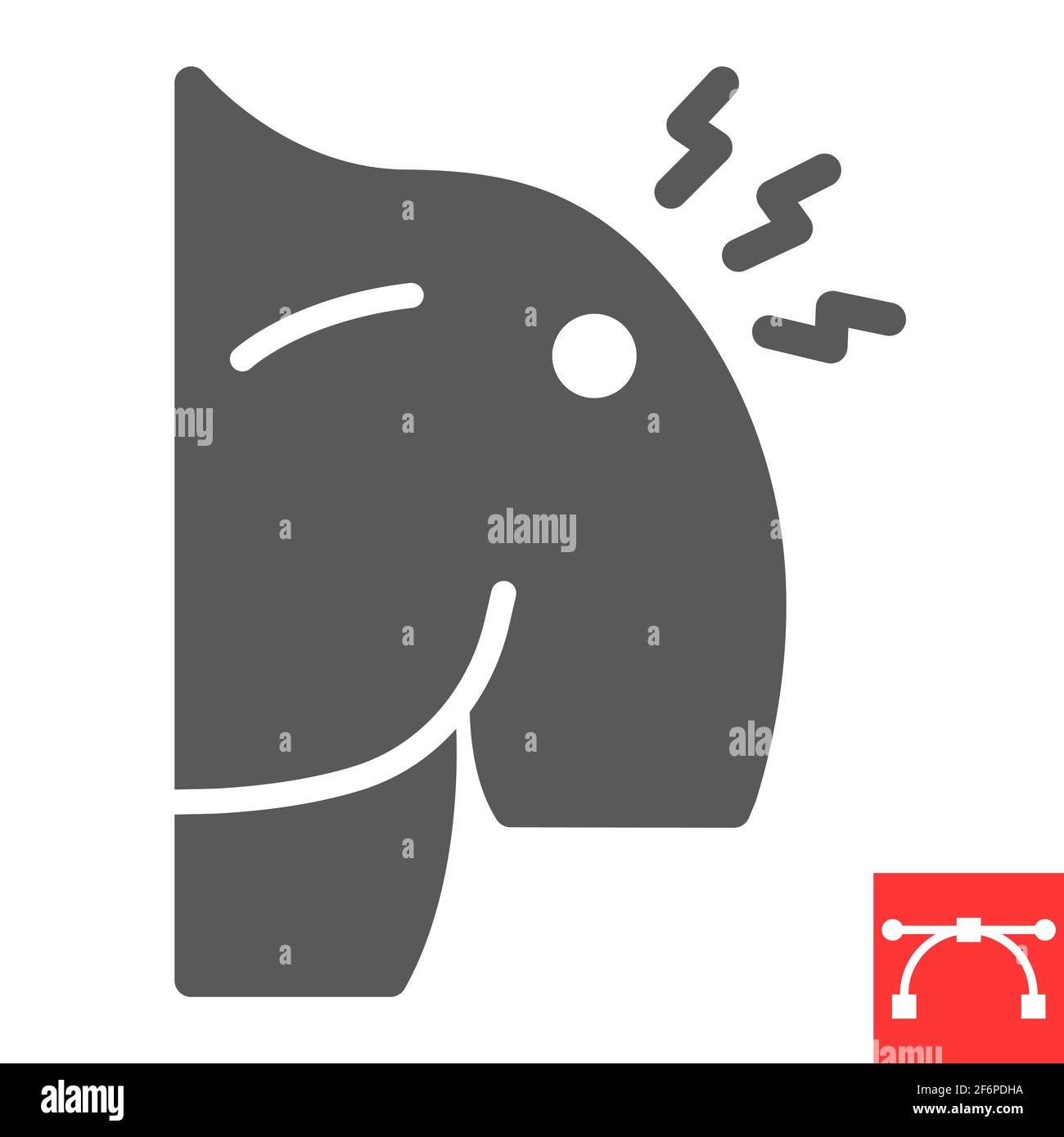 Shoulder pain glyph icon, arthritis and injury, shoulder ache vector ...