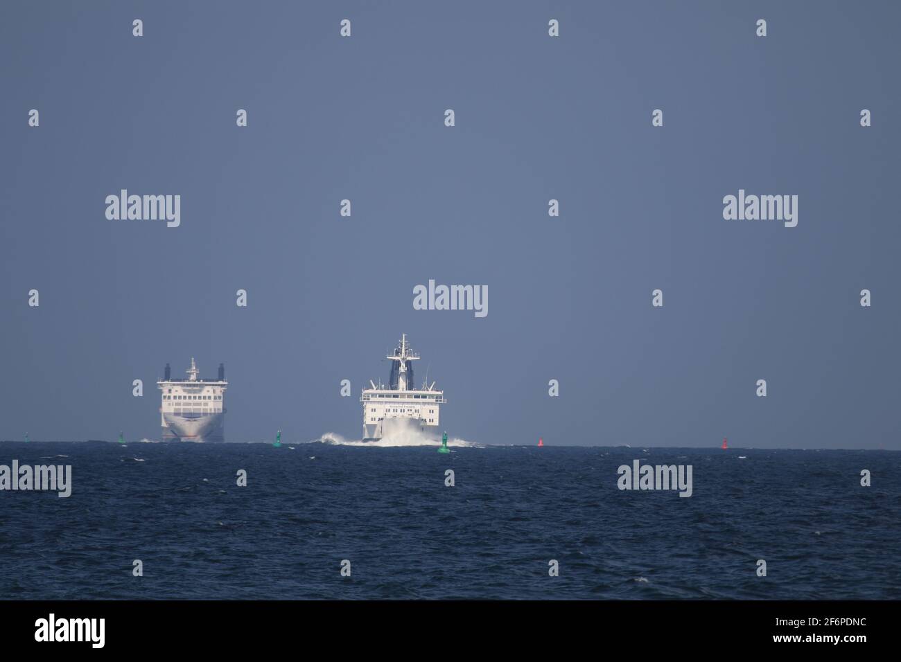 ship traffic on baltic sea Stock Photo - Alamy
