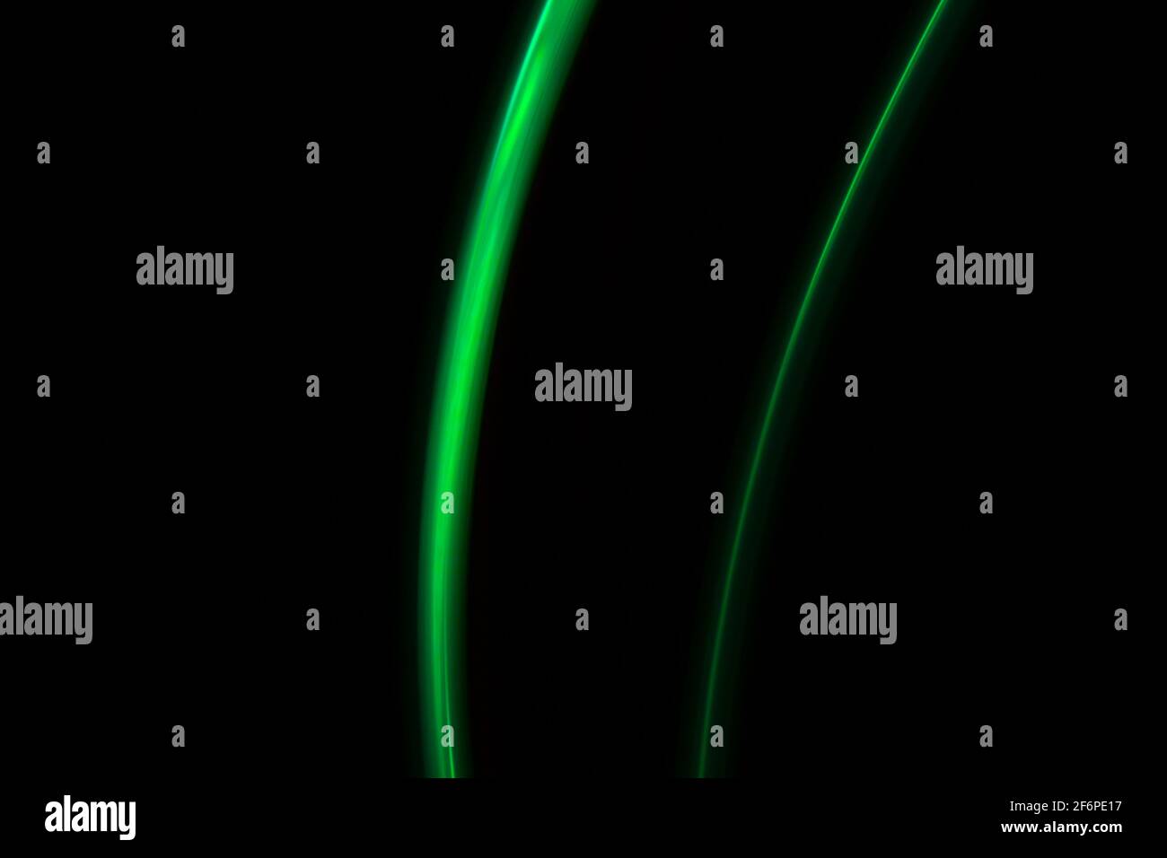 Green light lines on hi-res stock photography and images - Alamy
