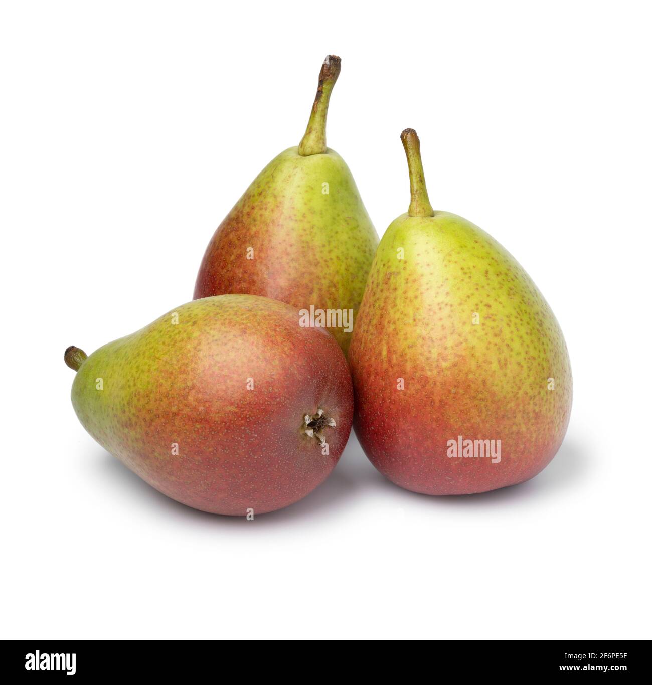 Heap of ripe whole juicy pears isolated on white background Stock Photo ...