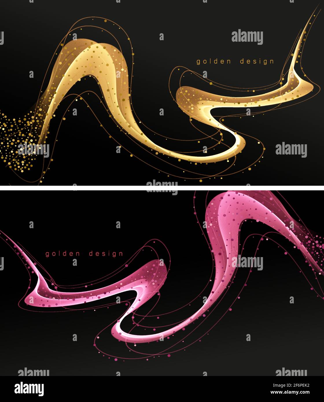 Luxury golden black color Stock Vector Images - Alamy