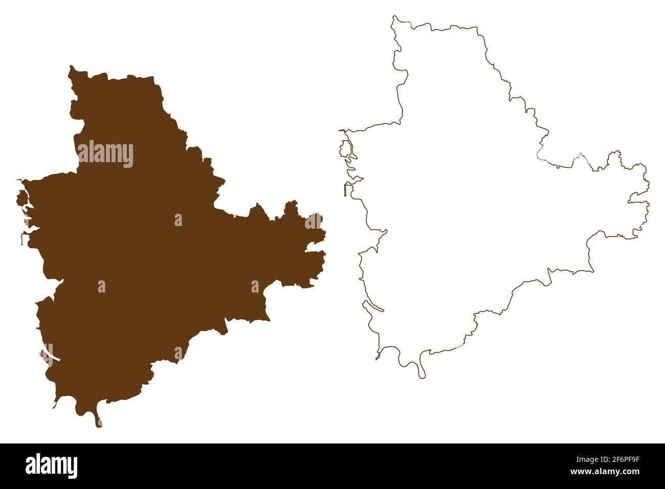 Main-Spessart district (Federal Republic of Germany, rural district ...