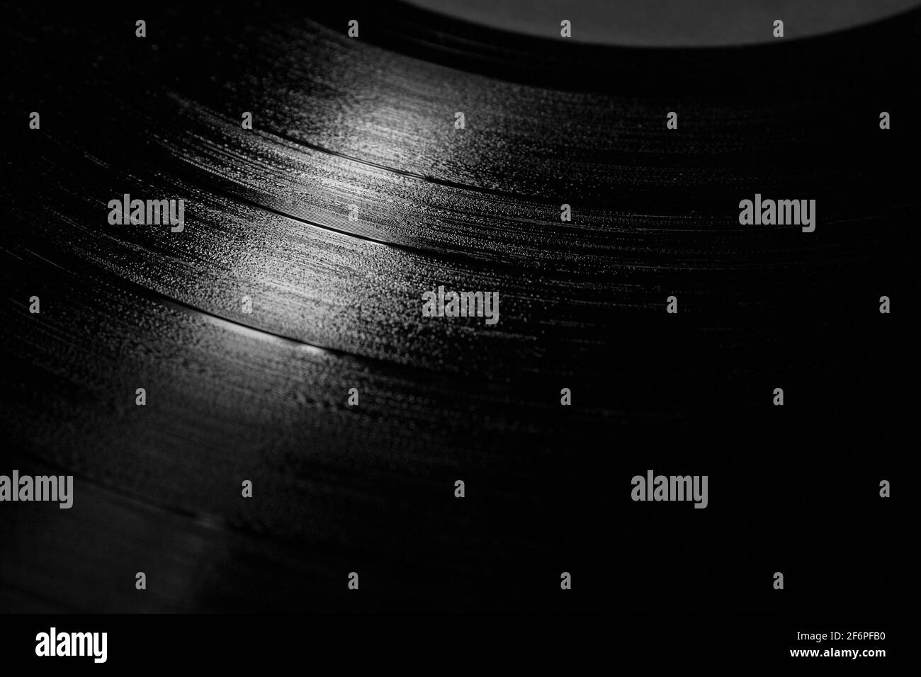 Vinyl records background Black and White Stock Photos & Images - Alamy
