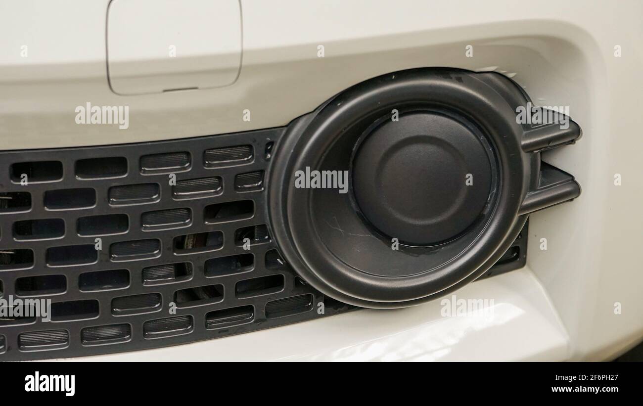 Close up of parts of modern cars Stock Photo - Alamy