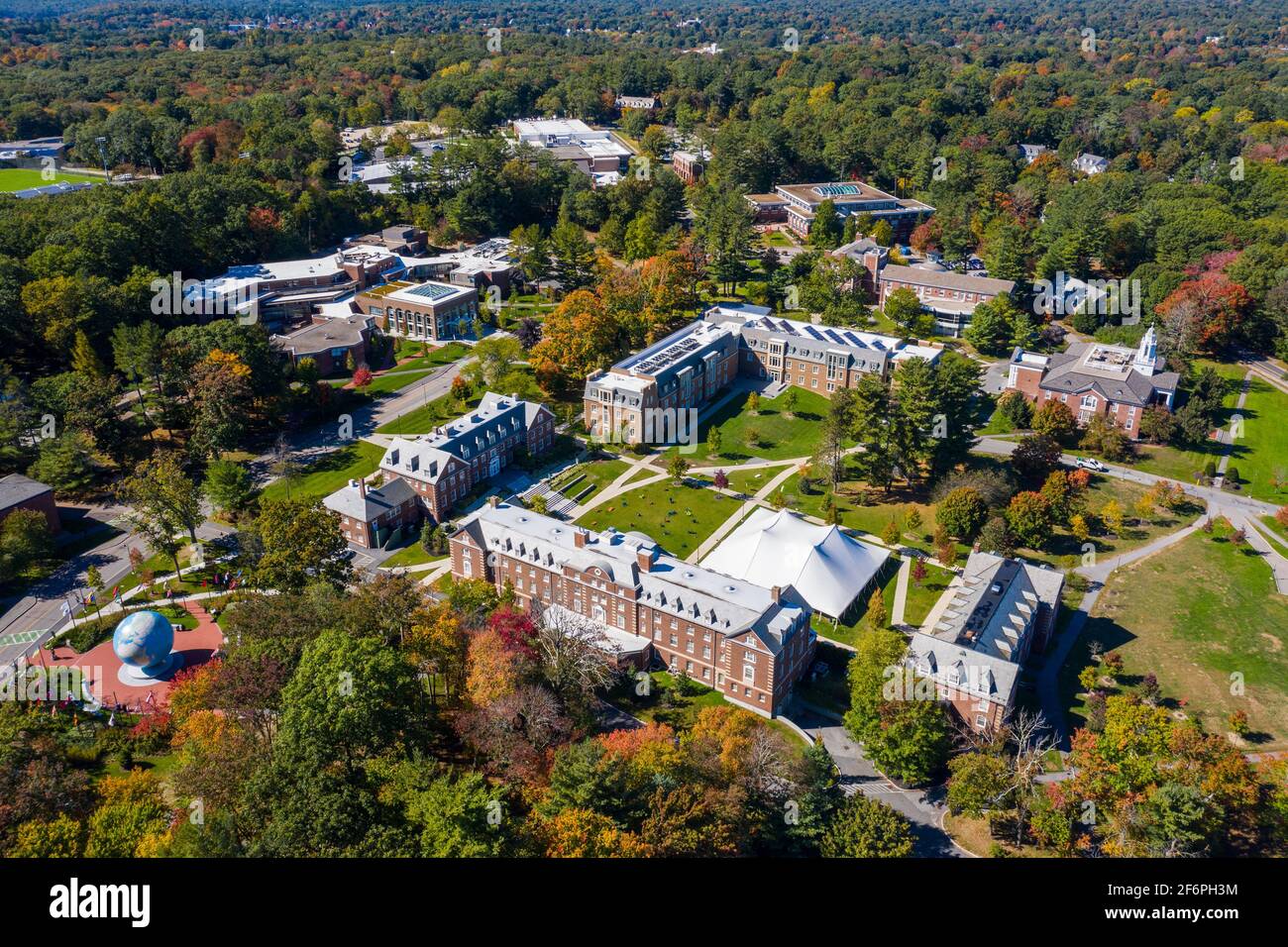 Babson College, Wellesley, MA, USA Stock Photo - Alamy