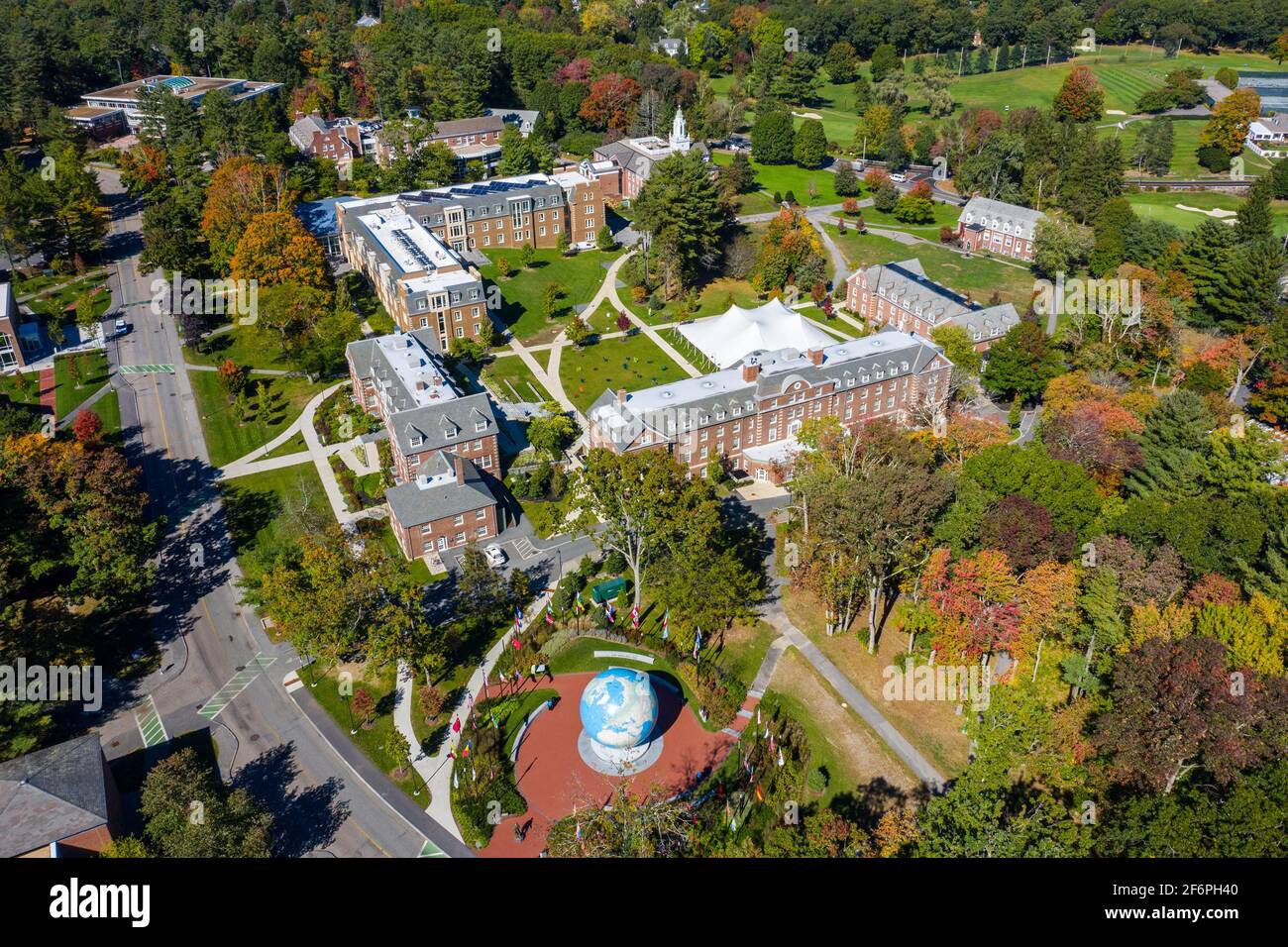 Babson College, Wellesley, MA, USA Stock Photo - Alamy