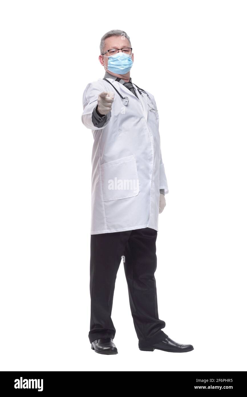 Surgeon gloves man in Cut Out Stock Images & Pictures - Alamy