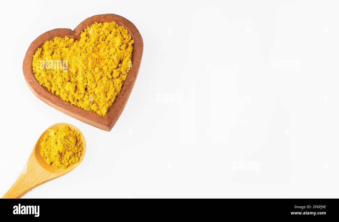Curry powder in heart hi-res stock photography and images - Alamy